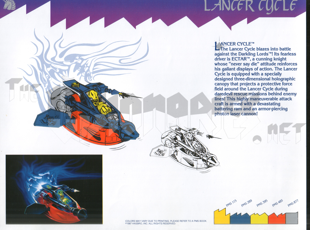 Spectral Knights' Vehicles - Lancer Cycle